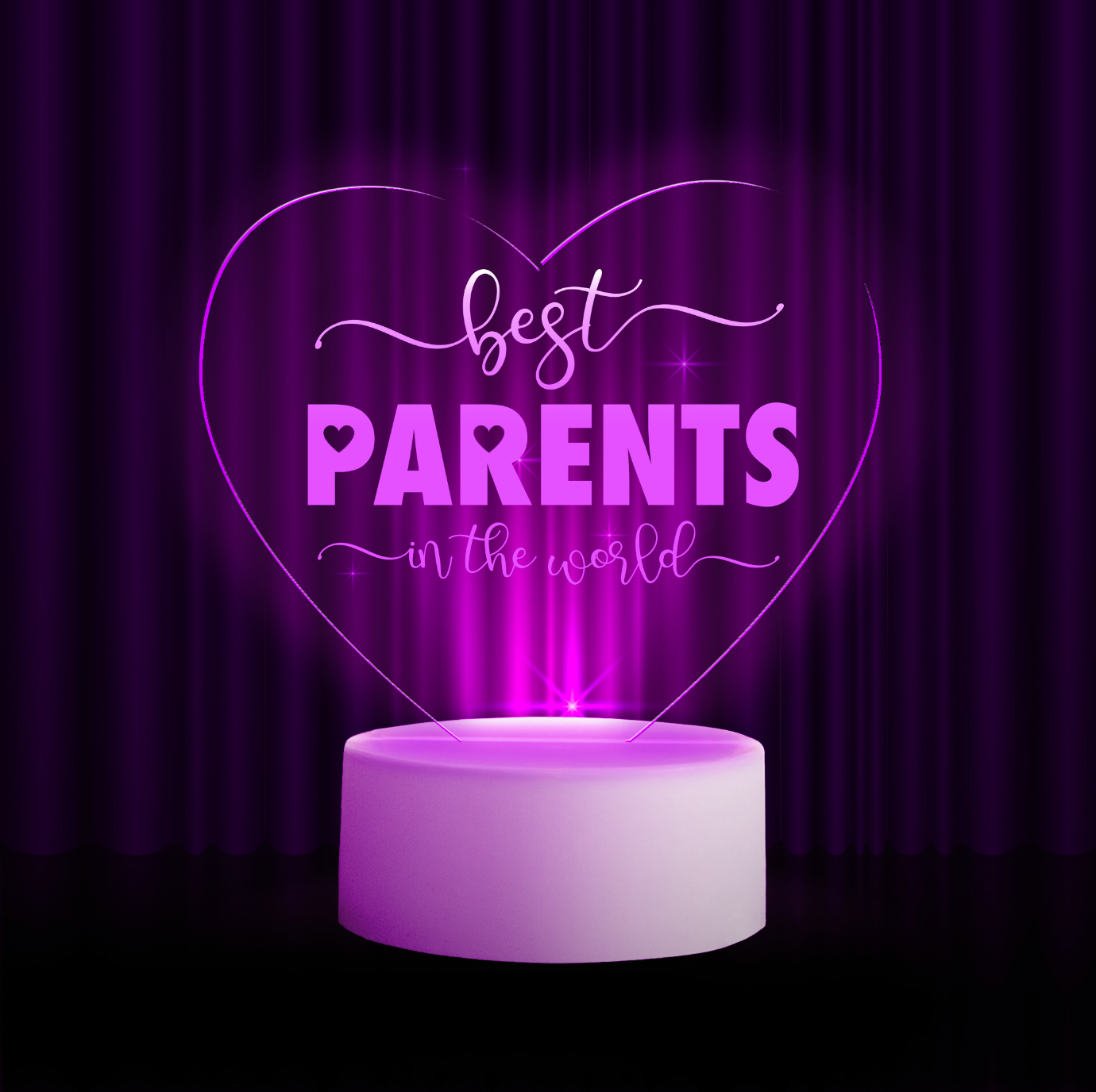 Best Parents in the World LED Night Light - Best LED Night Lamp USA Online